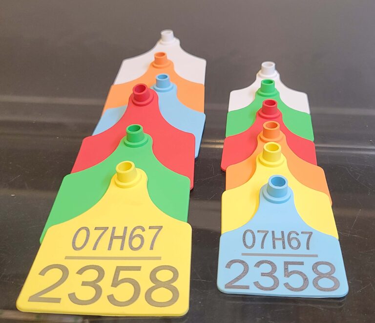 Ear Tags | Gray Laser Engraving